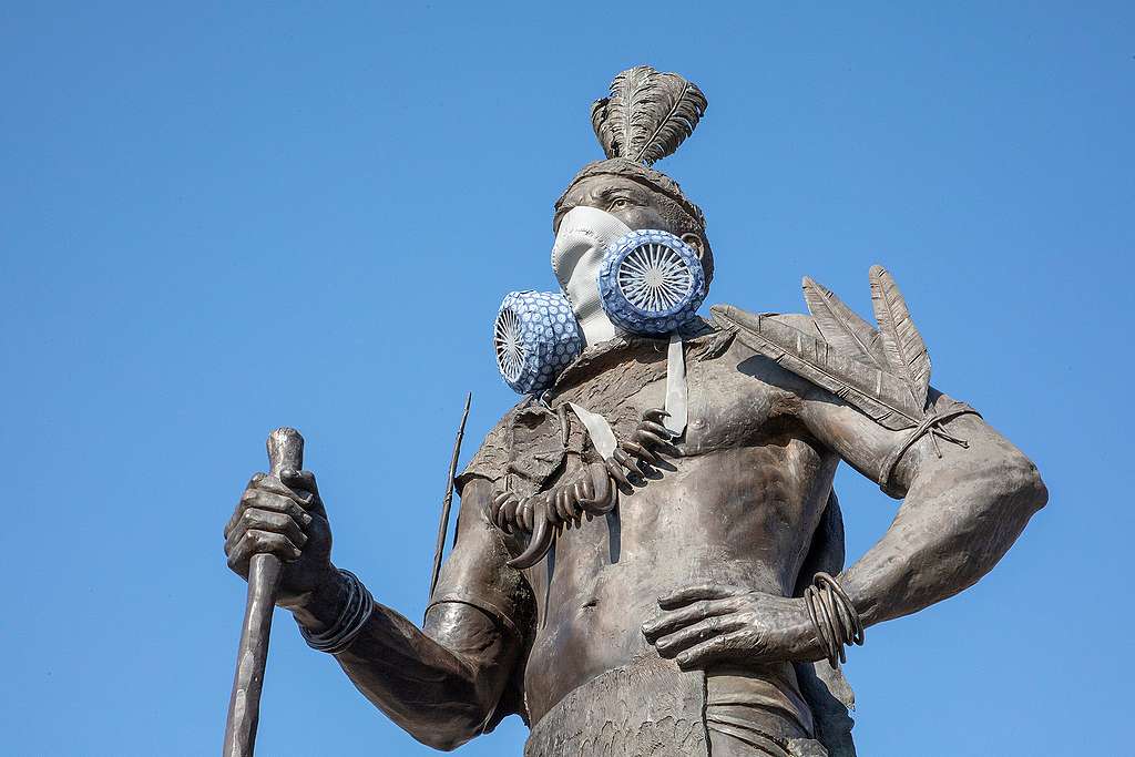 Activists scale statues to draw attention to deaths caused by Eskom’s ...