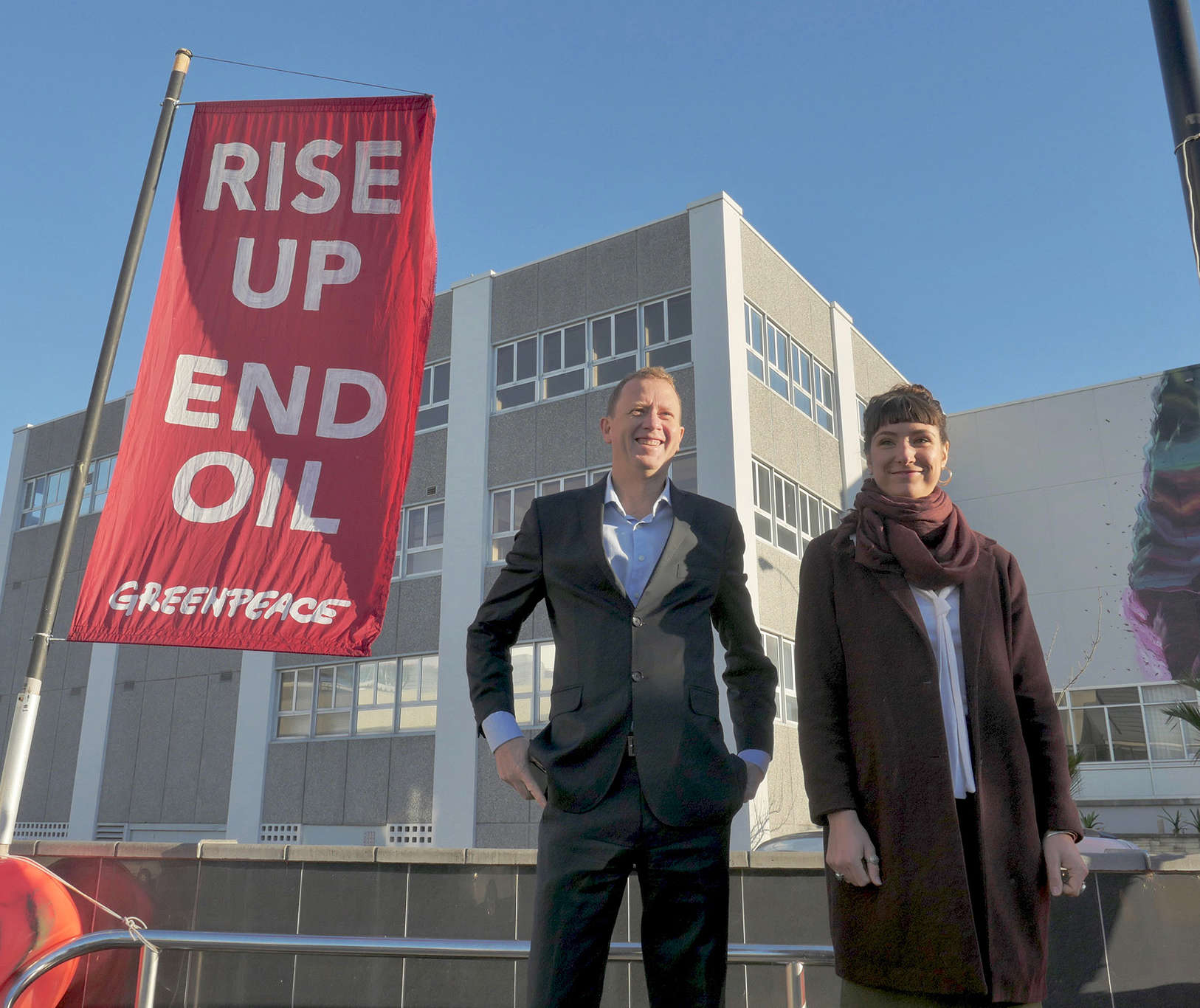Historic discharge without conviction for Greenpeace head and climate ...