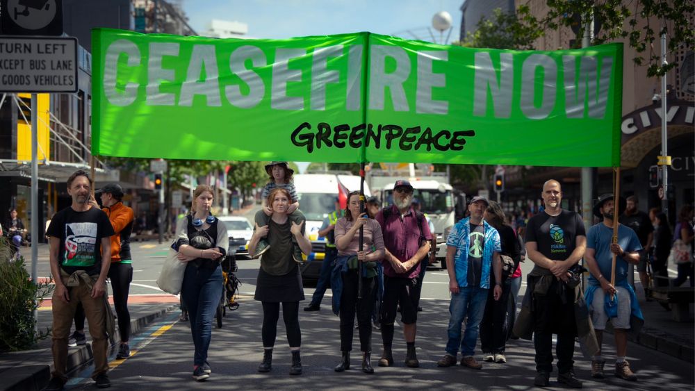 Ceasefire Now | GREENPEACE