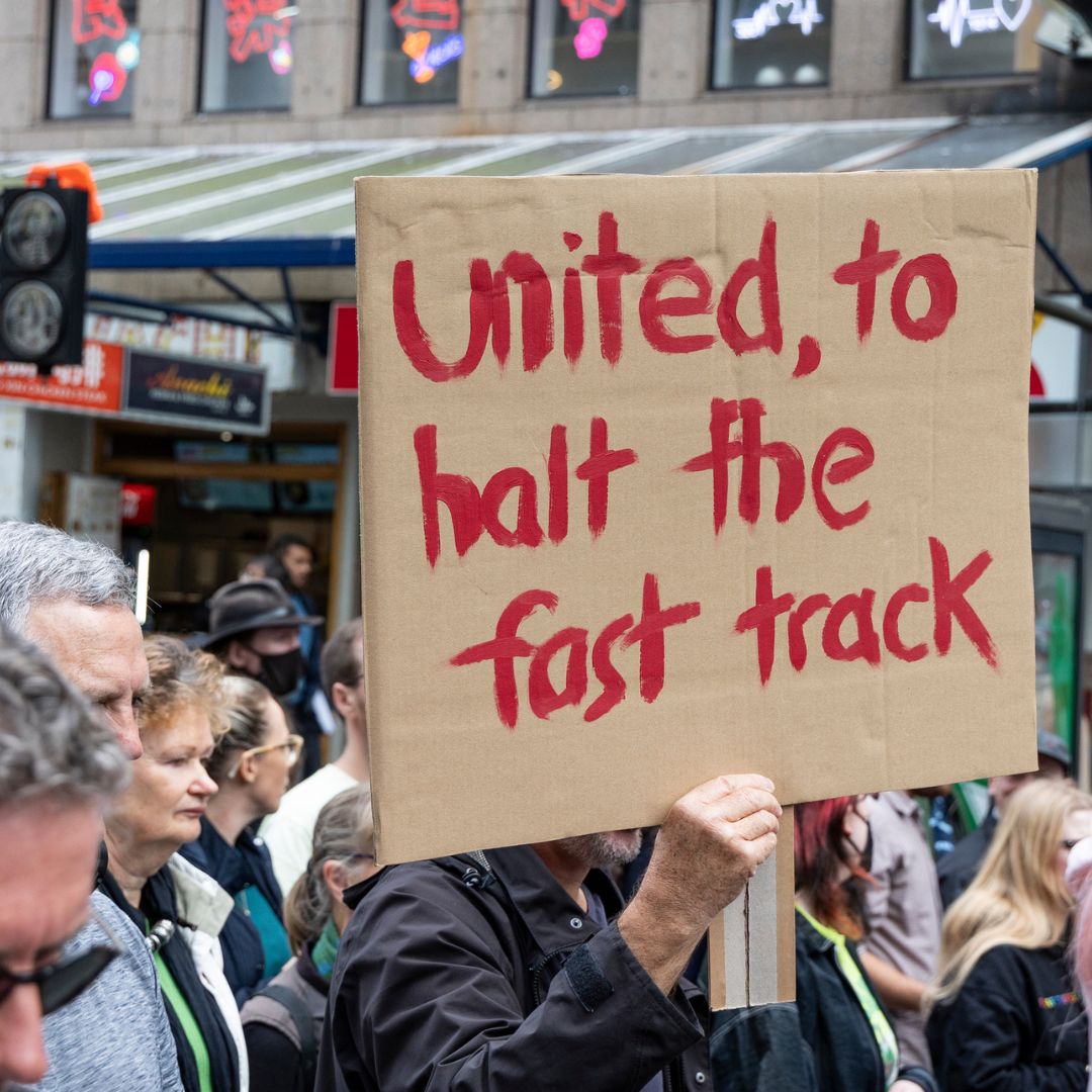 Signs of resistance - Protest placards from the March for Nature ...