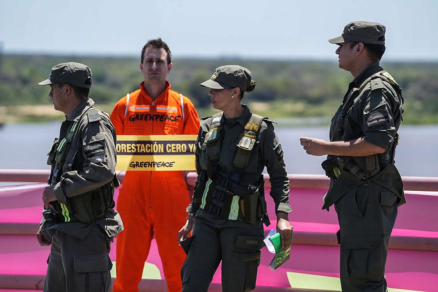 Fundaci贸n Greenpeace Argentina 馃毃 Acci脫n Activistas De Greenpeace