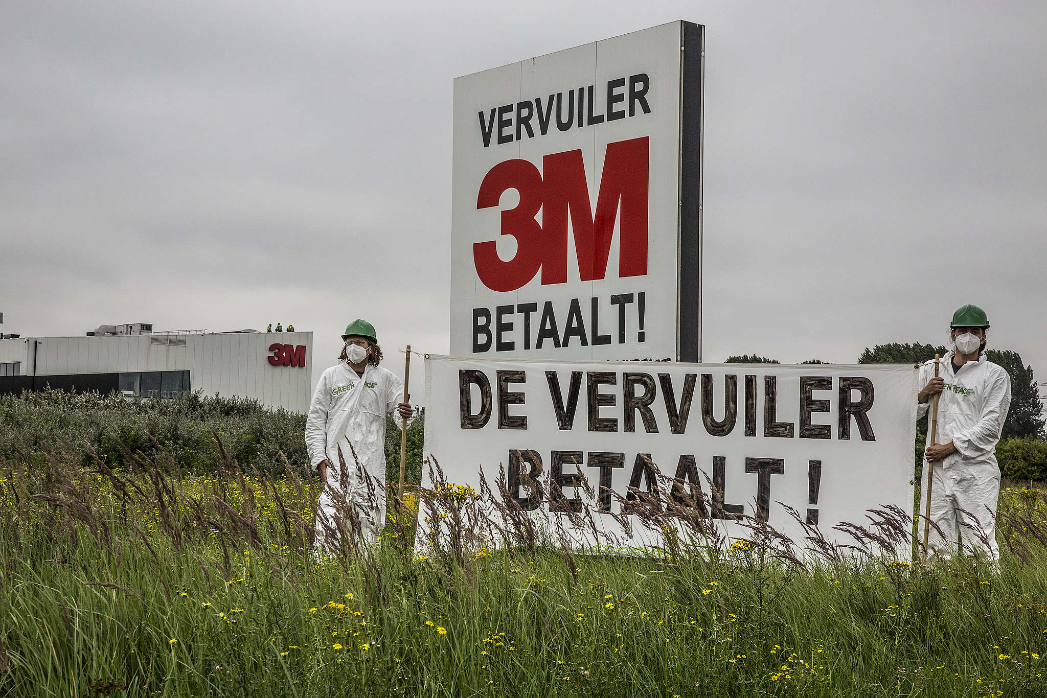 ACTIE! We protesteren tegen PFOS-vervuiler 3M in Zwijndrecht ...