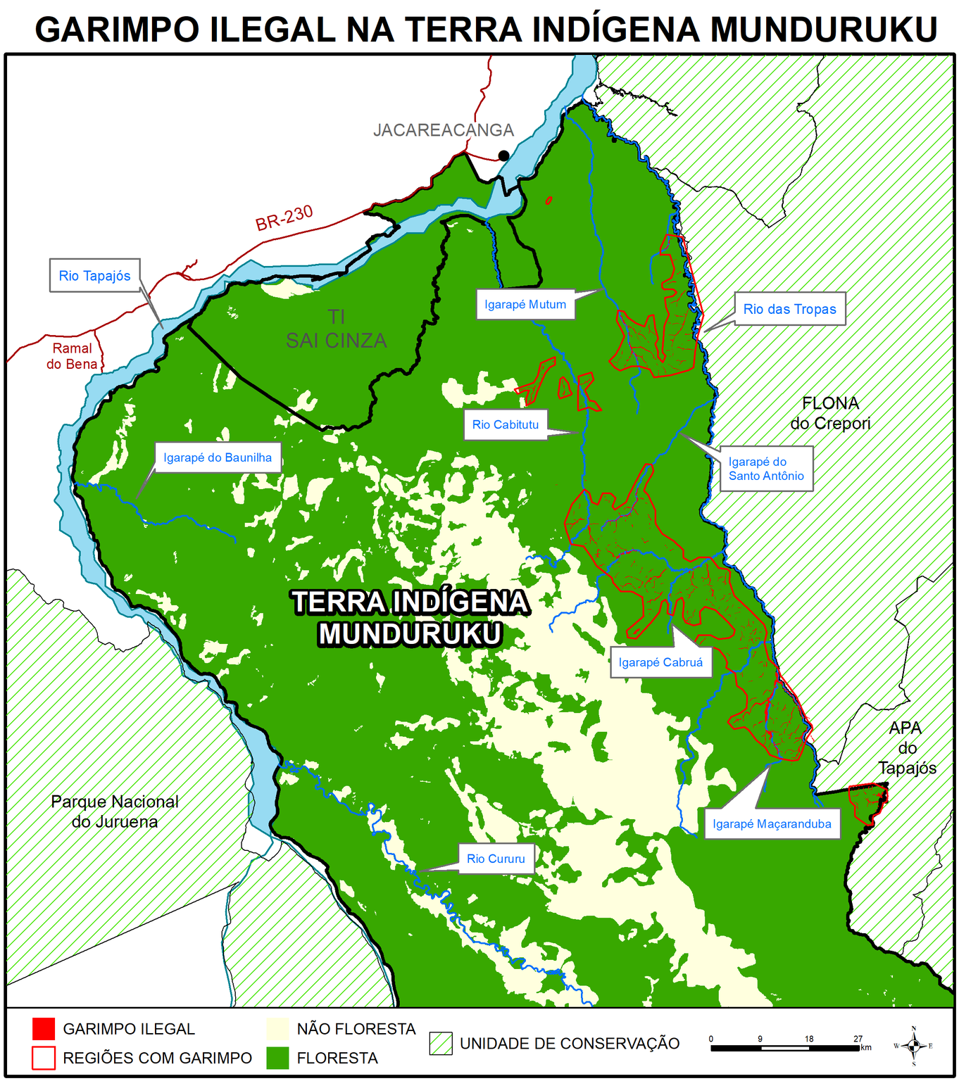 Povo Munduruku segue em resistência ao avanço do garimpo - Greenpeace ...