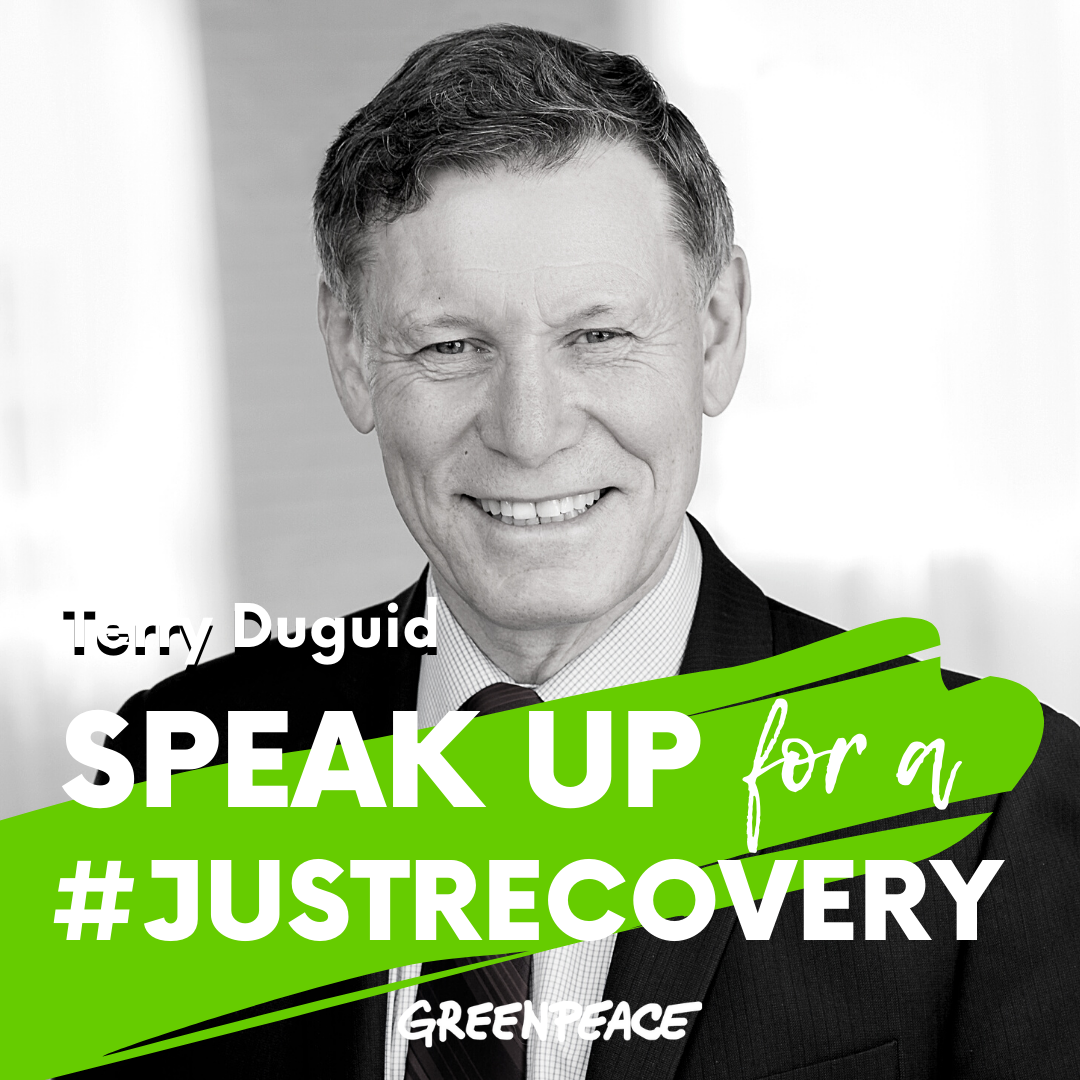 Call these MPs to support a green and just recovery in Canada ...
