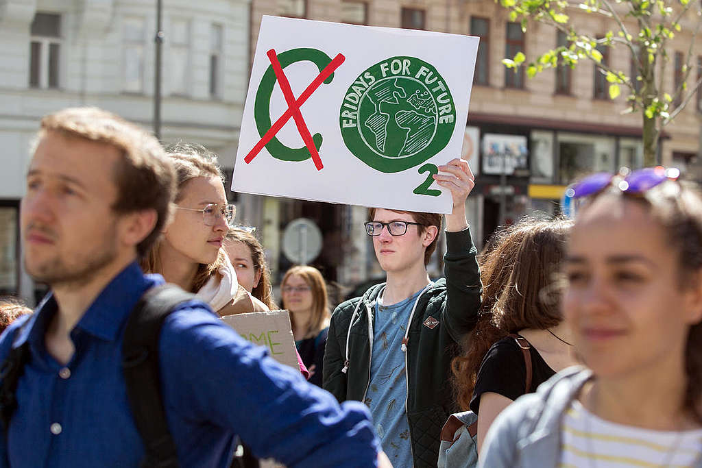 Fridays for Future Students Demonstration in Brno - Greenpeace Česká ...