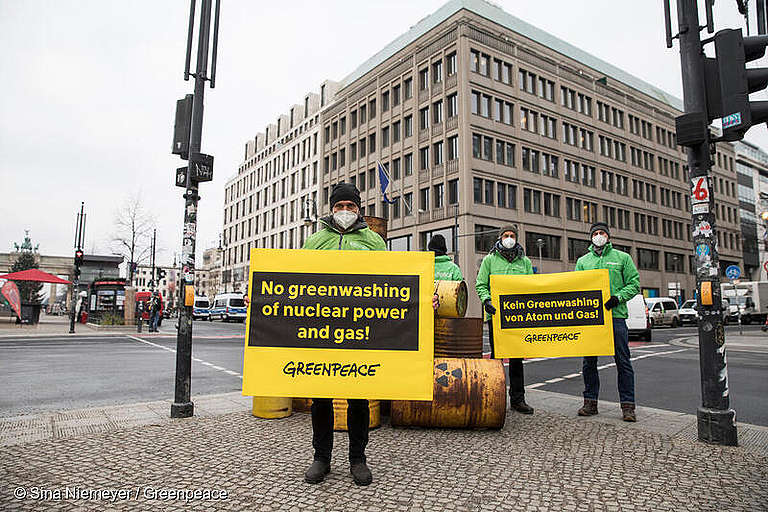 Taxonomy: Greenpeace takes legal action against the EU’s gas and ...