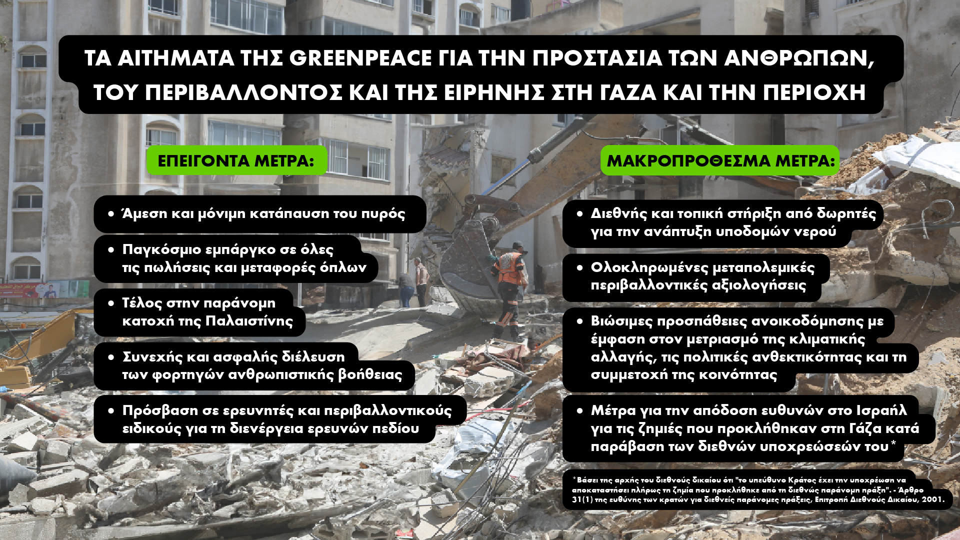 Καμένη γη: η Γάζα γίνεται ακατοίκητη για τις επόμενες γενιές ...