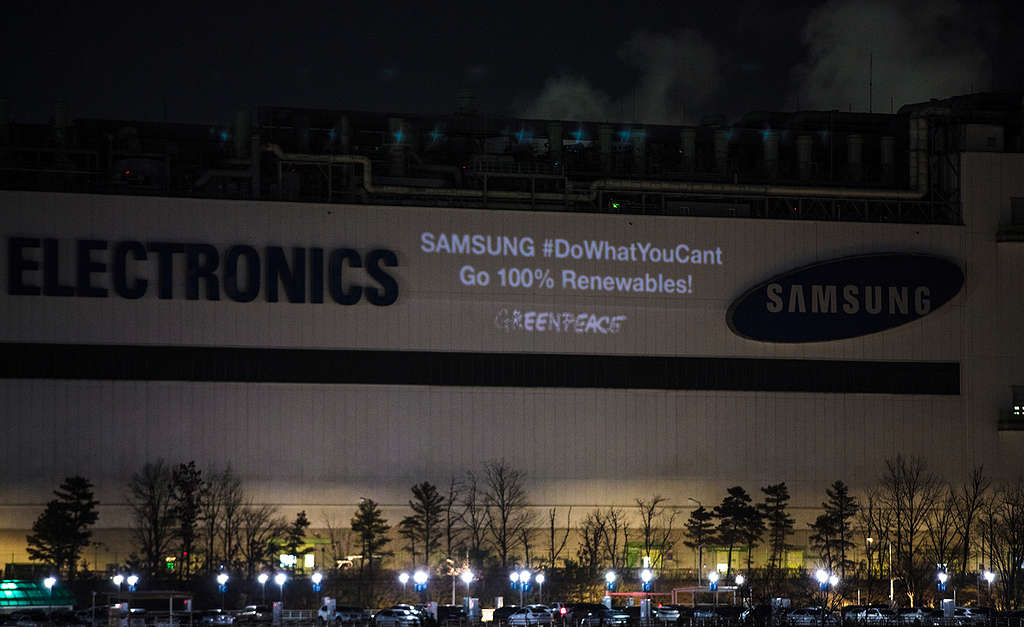 Time to watch Samsung Do Bigger Things - Greenpeace International