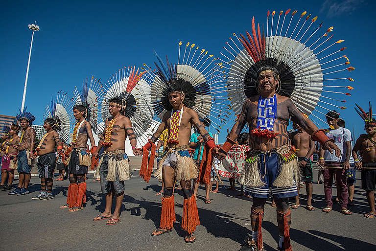 The Indigenous resistance in Brazil – in photos - Greenpeace International