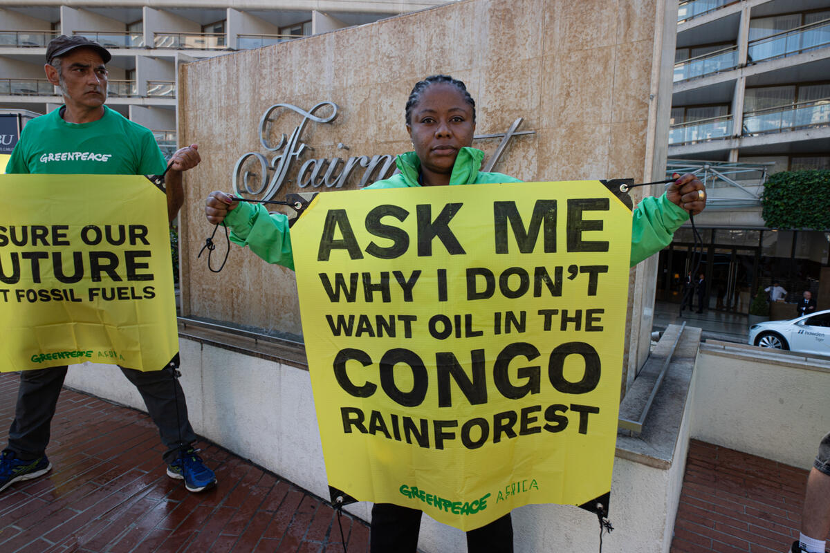 A new International Executive Director takes the Greenpeace helm ...