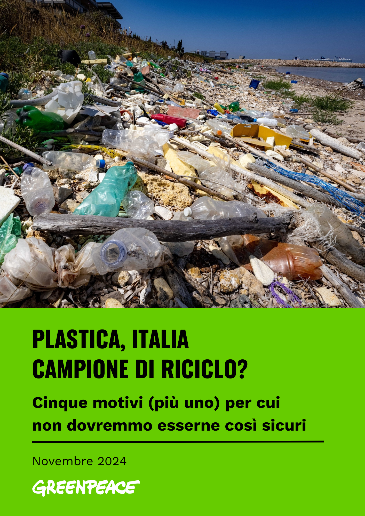 Il greenwashing dell'Italia sul riciclo - Greenpeace Italia