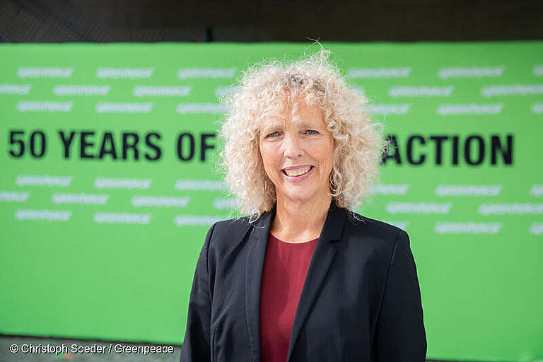 Signal für eine andere Klimaaußenpolitik - Greenpeace-Geschäftsführerin ...