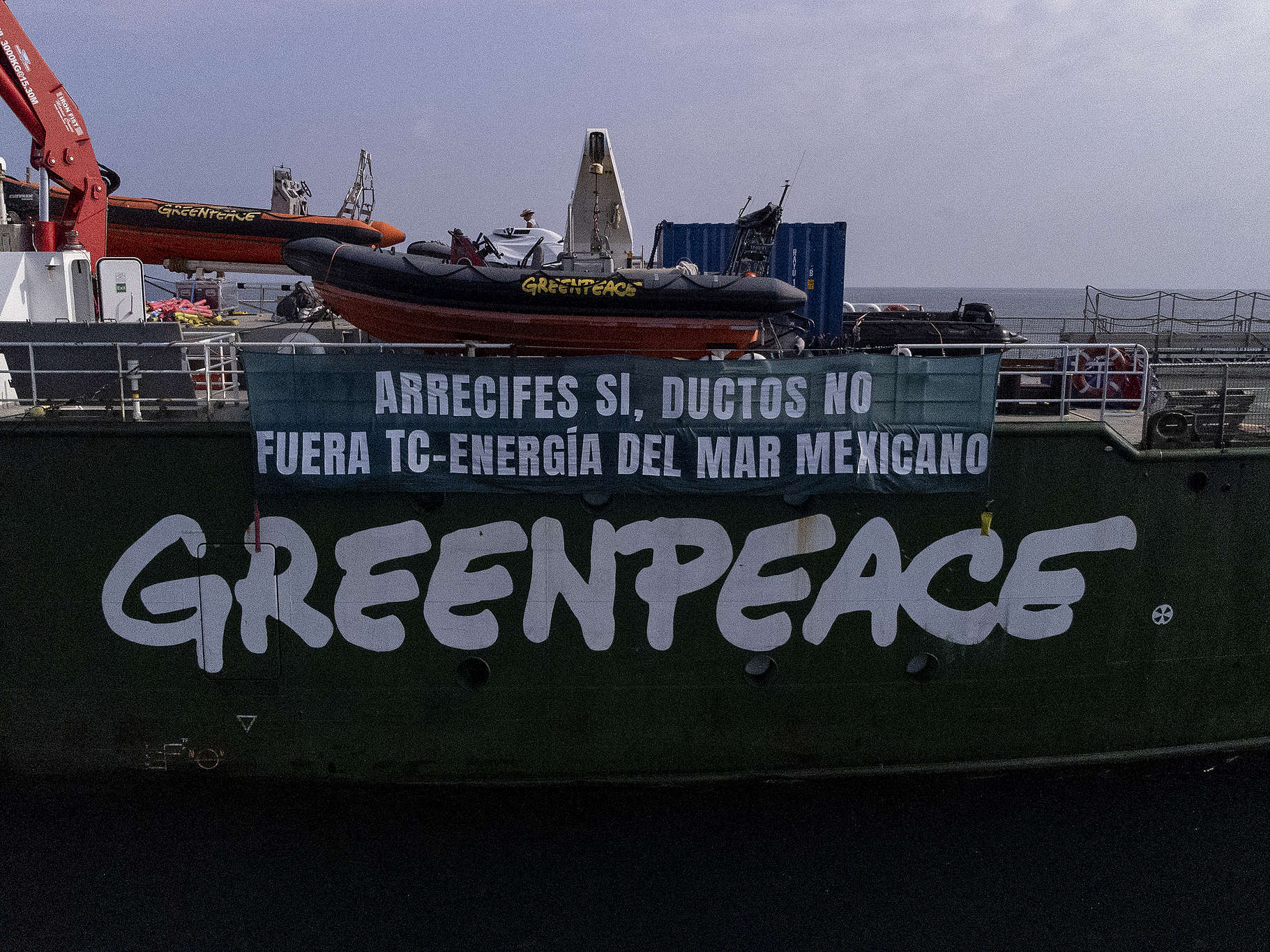 No al gasoducto Puerta al Sureste en aguas del Golfo de México ...