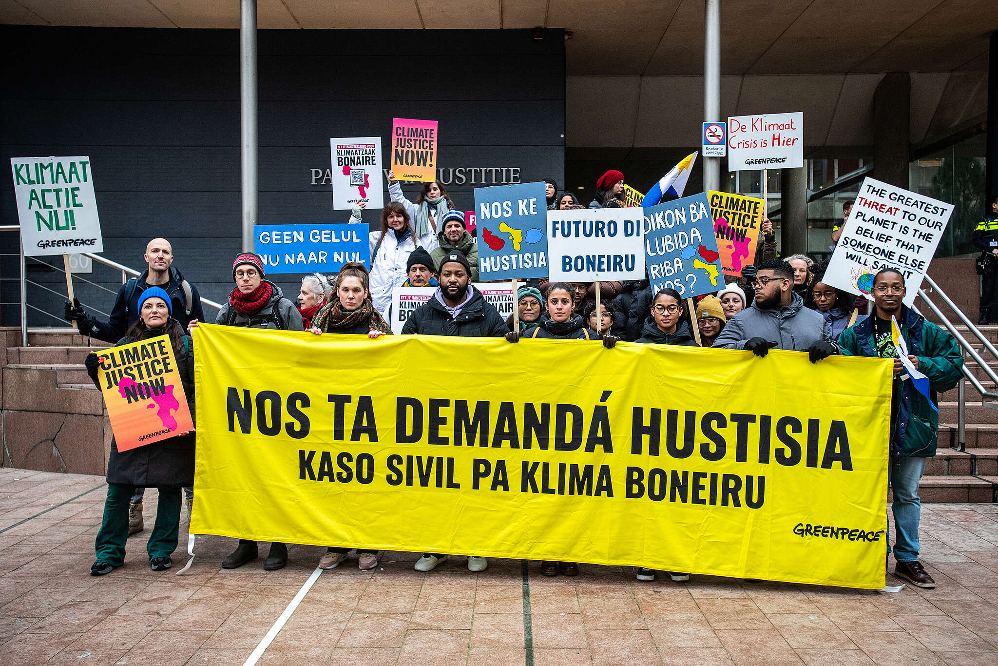 Habitantenan di Boneiru i Greenpeace ta inisiá un kaso den korte kontra ...