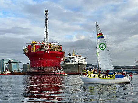 Derfor gikk vi til aksjon mot Shell - Greenpeace Norge