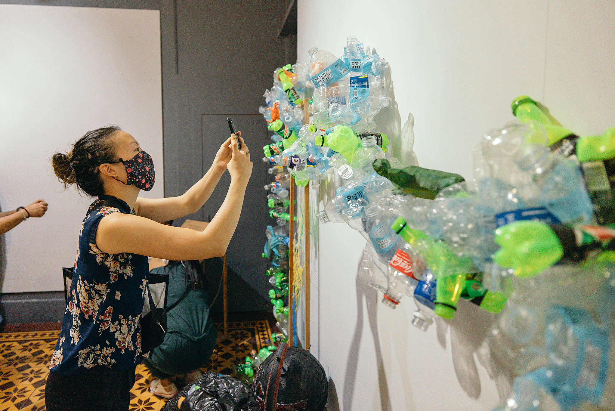 Greenpeace puts the spotlight on plastic crisis through art exhibit ...