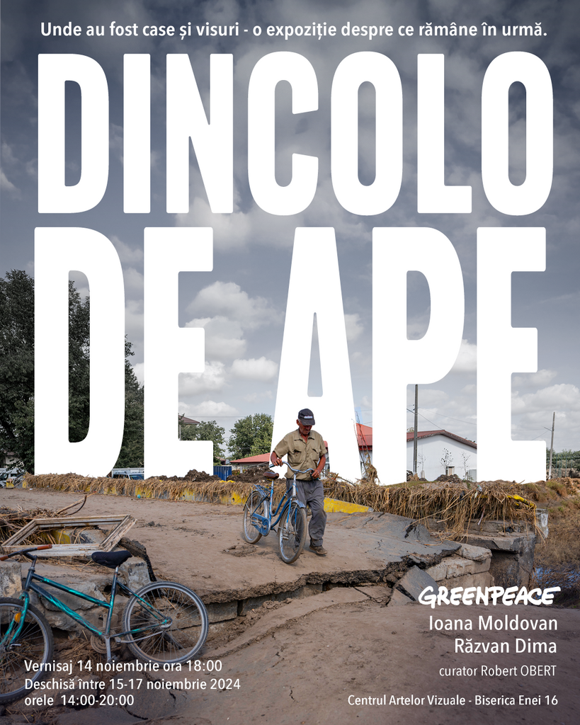 Se deschide expoziția foto-documentară „Dincolo de ape” - Greenpeace ...