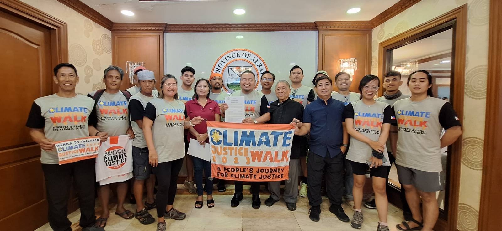 The Climate Justice Walk 2023’s First 500 Kilometers - Greenpeace ...