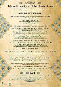 The Islamic Declaration on Climate Change - Ummah for Earth