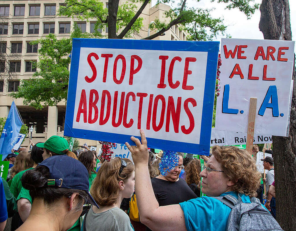 GPUS decries Trump's fascist response to LA protests - Greenpeace ...